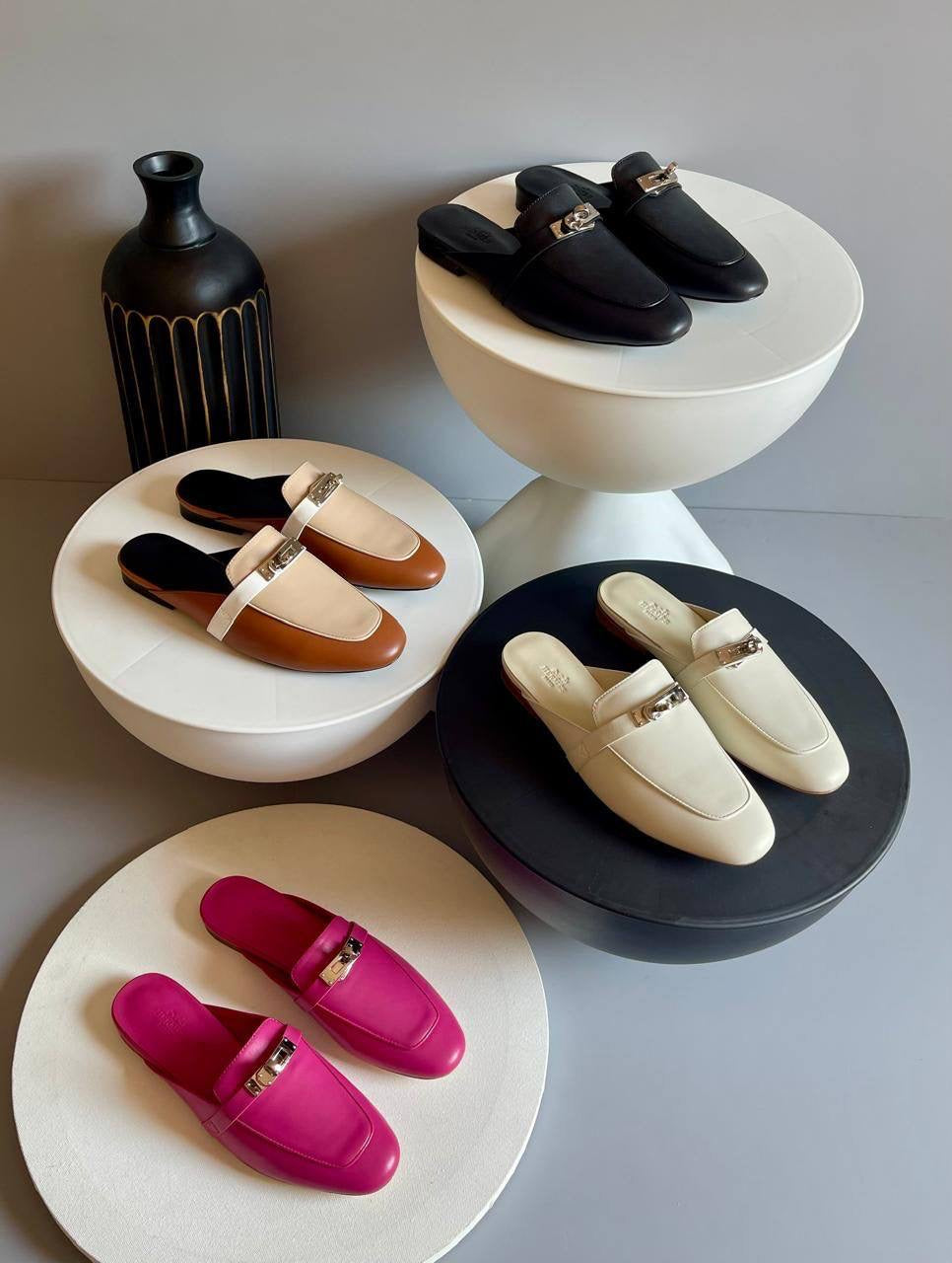 Hermes Mules 4 colors – Whatever.uae