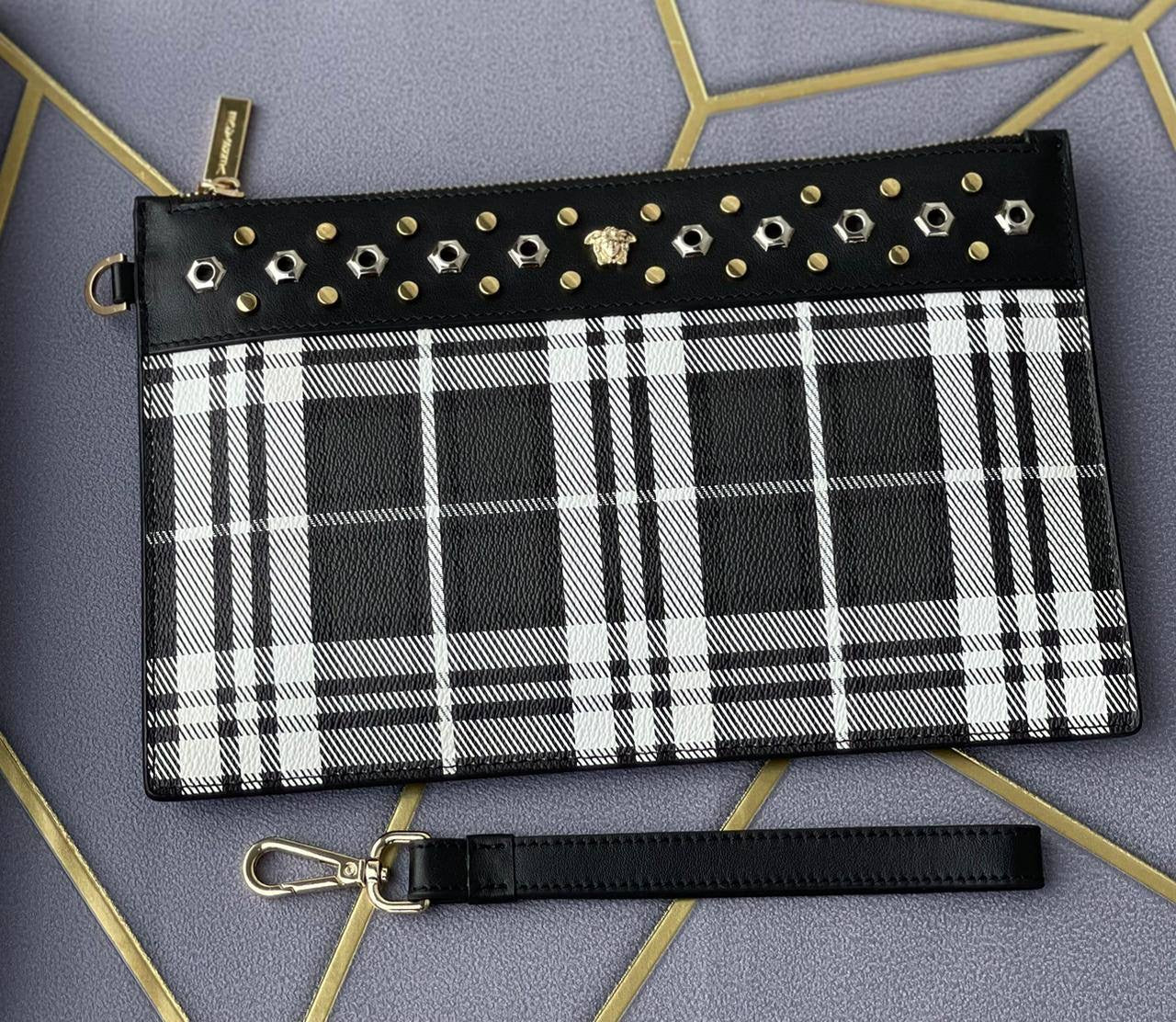 Versace Clutch 2 colors – Whatever.uae