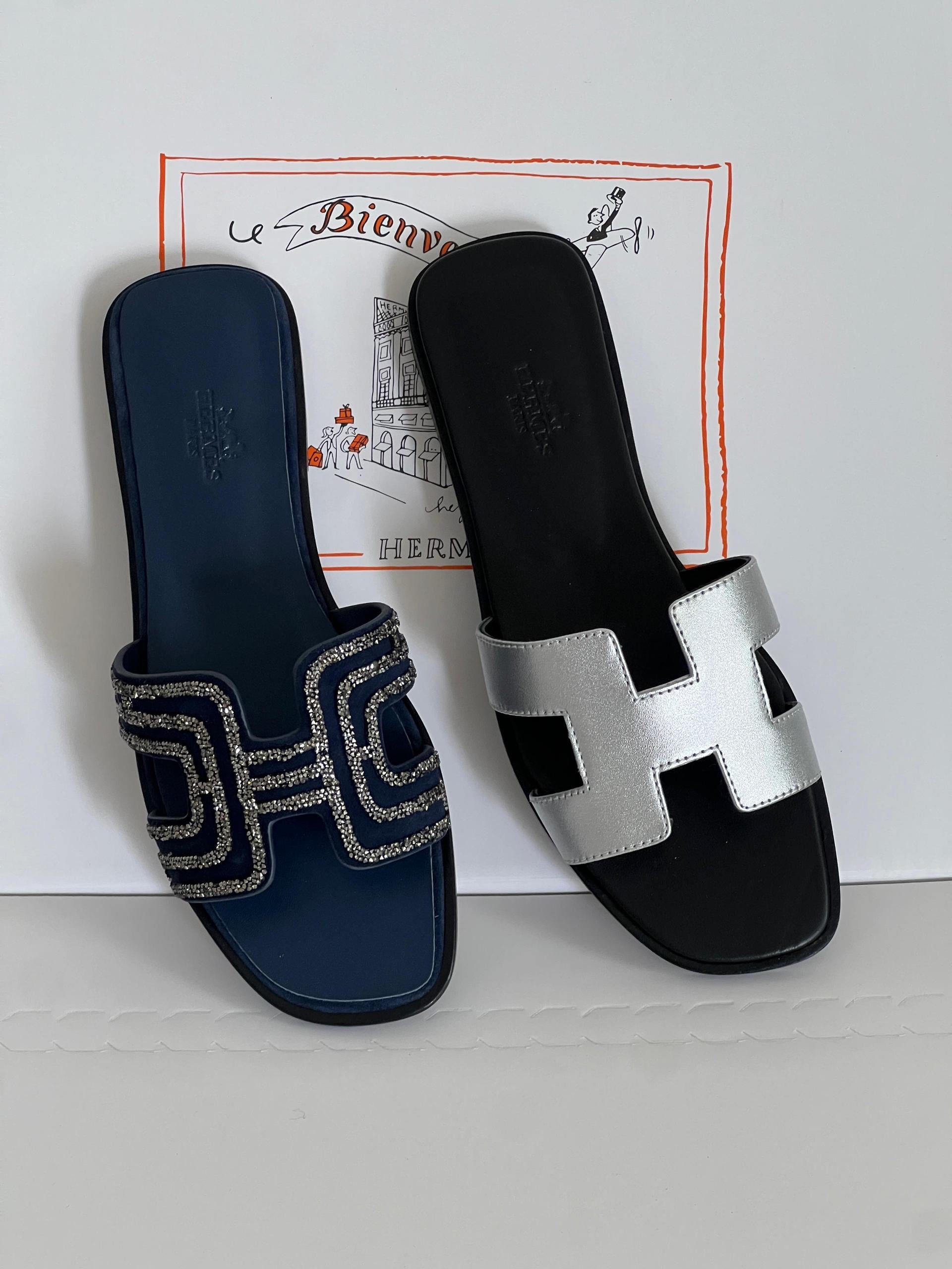 Hermes Slippers 2 colors – Whatever.uae
