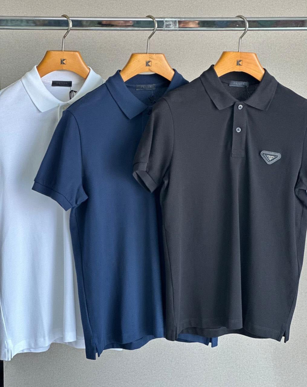 Prada Polo Shirt 3 colors – Whatever.uae