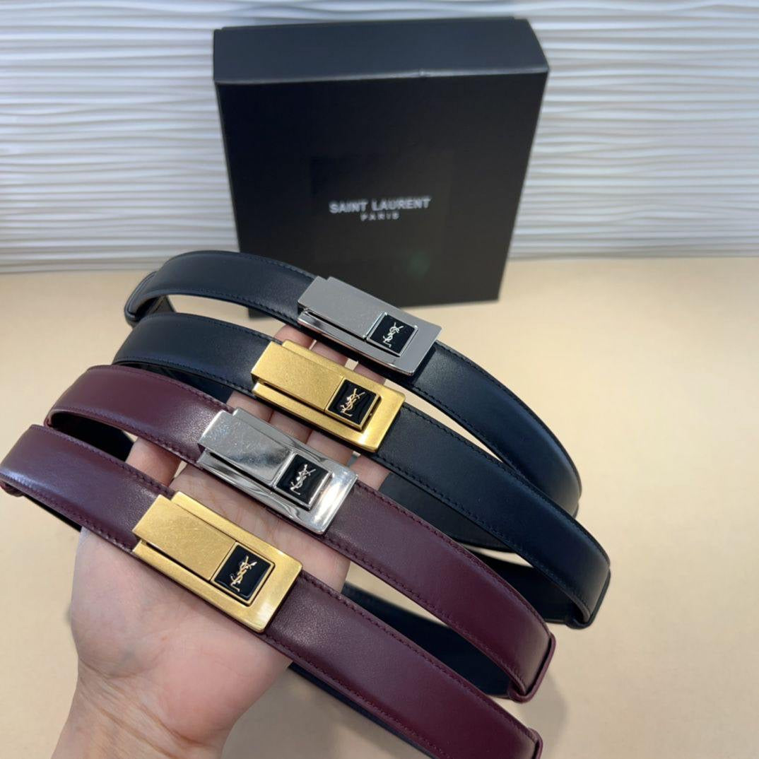 YSL Belt 4 colors – Whatever.uae