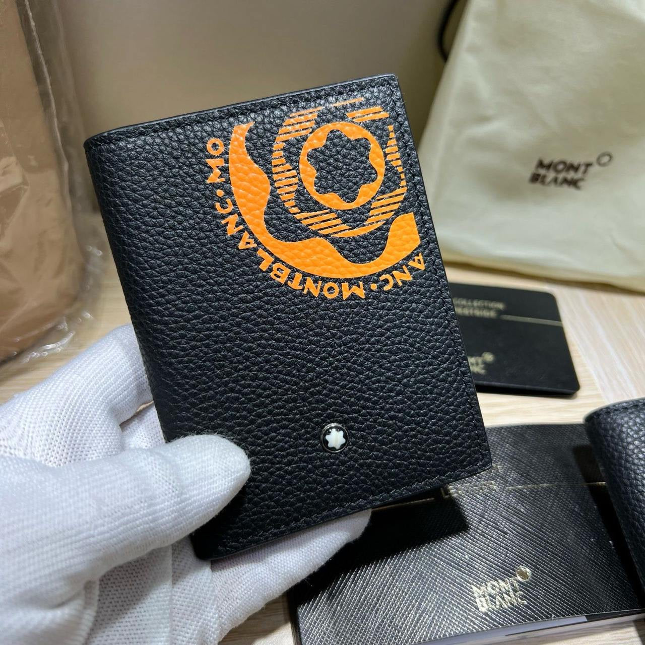 MontBlanc Wallet 2 colors – Whatever.uae