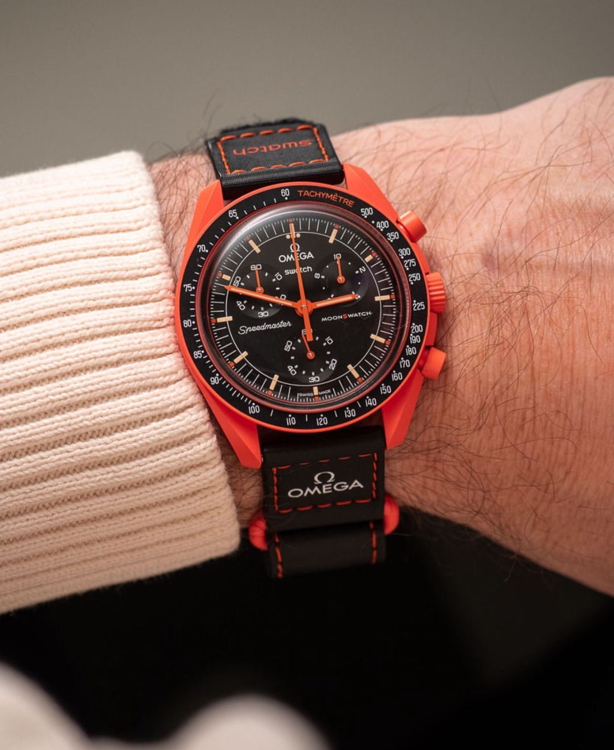 Omega Swatch Watch 3 colors – Whatever.uae