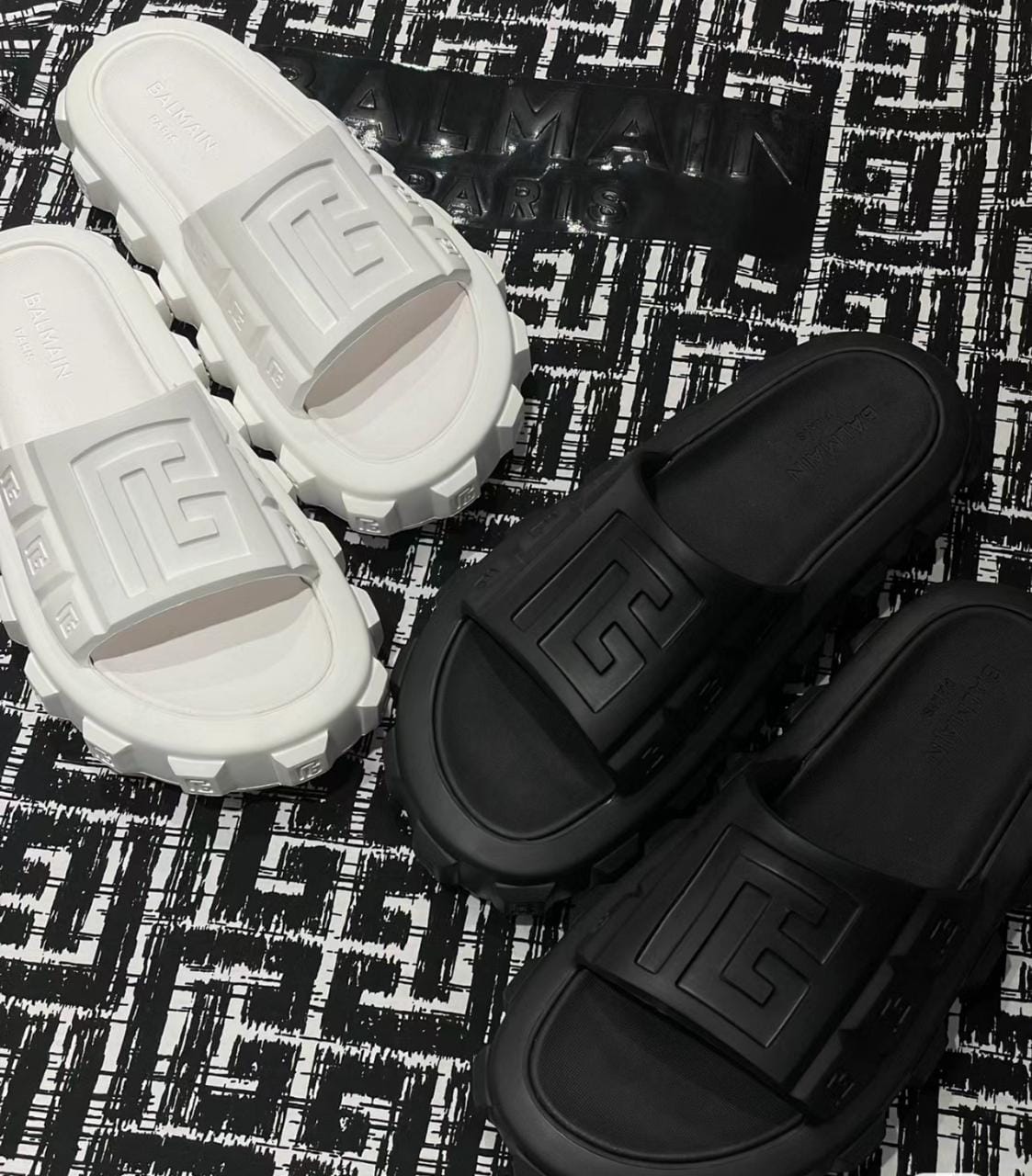 BALMAIN Slippers – Whatever.uae